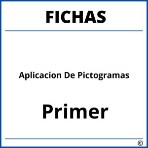 Fichas De Pictogramas Para Primer Grado