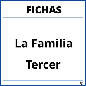 Fichas De La Familia Sexto Grado
