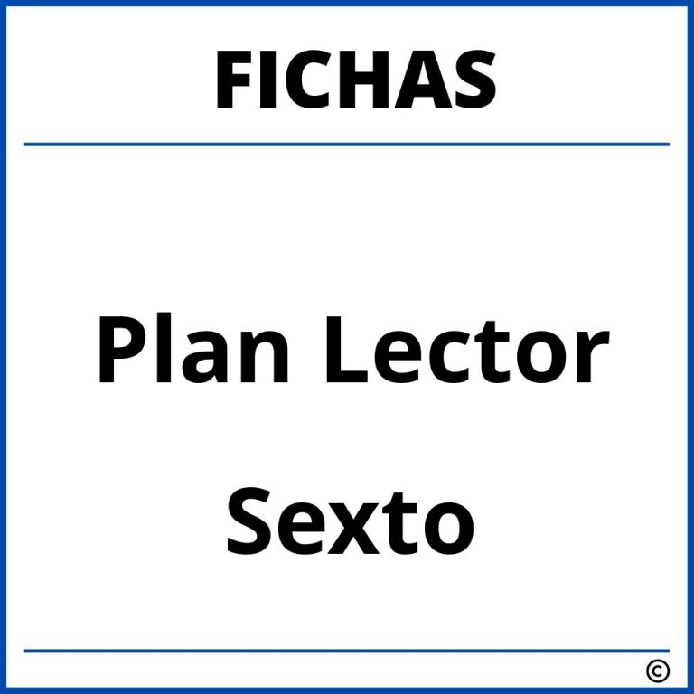 Fichas De Plan Lector Para Segundo Grado