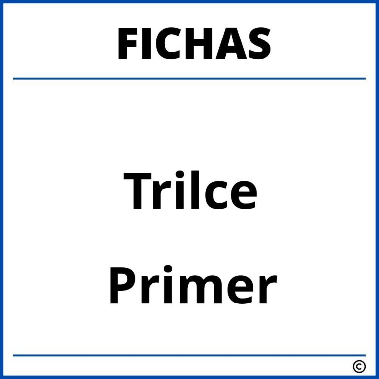 Fichas De Trilce Segundo Grado